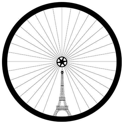 T+S Eiffel Tower Wheel - THREAD+SPOKE